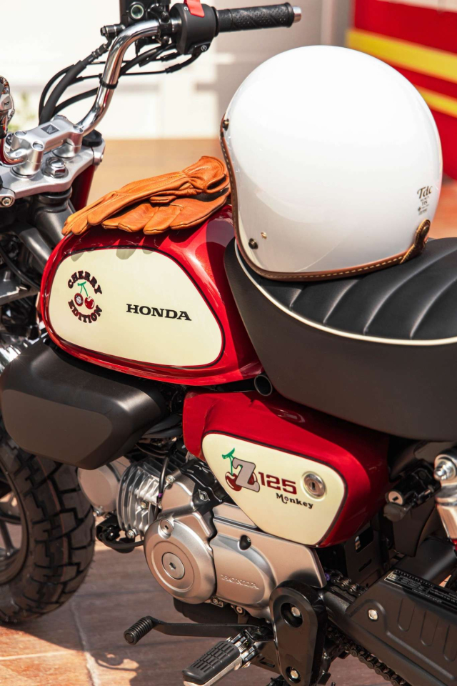 Bạn thích xe Monkey - Bạn thích ăn Cherry: Honda ra mắt phiên bản đặc ...