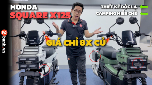 [Video] Đánh giá Honda Square X125: Nhỏ mà chất, đúng kiểu xe dành cho ...