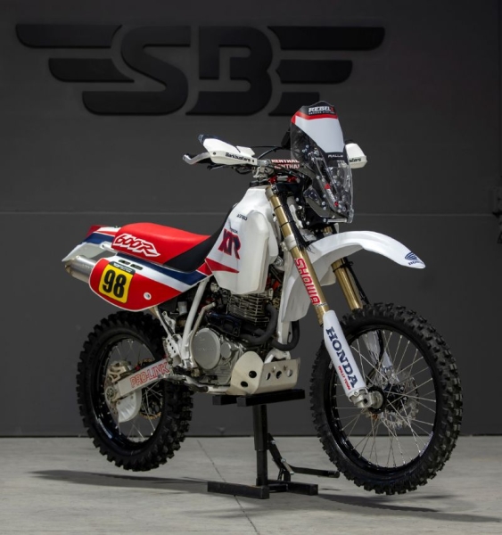 Lộ diện Honda XR600R Rally - Khi huyền thoại sa mạc sống lại theo cách ...